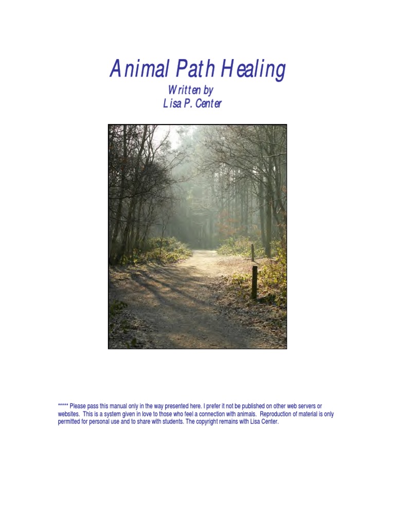 Animal Path Healing: Written by Lisa P. Center | Download Free PDF ...