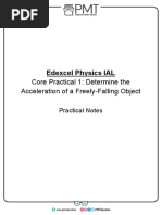 Determining g via Free-Fall Method | PDF