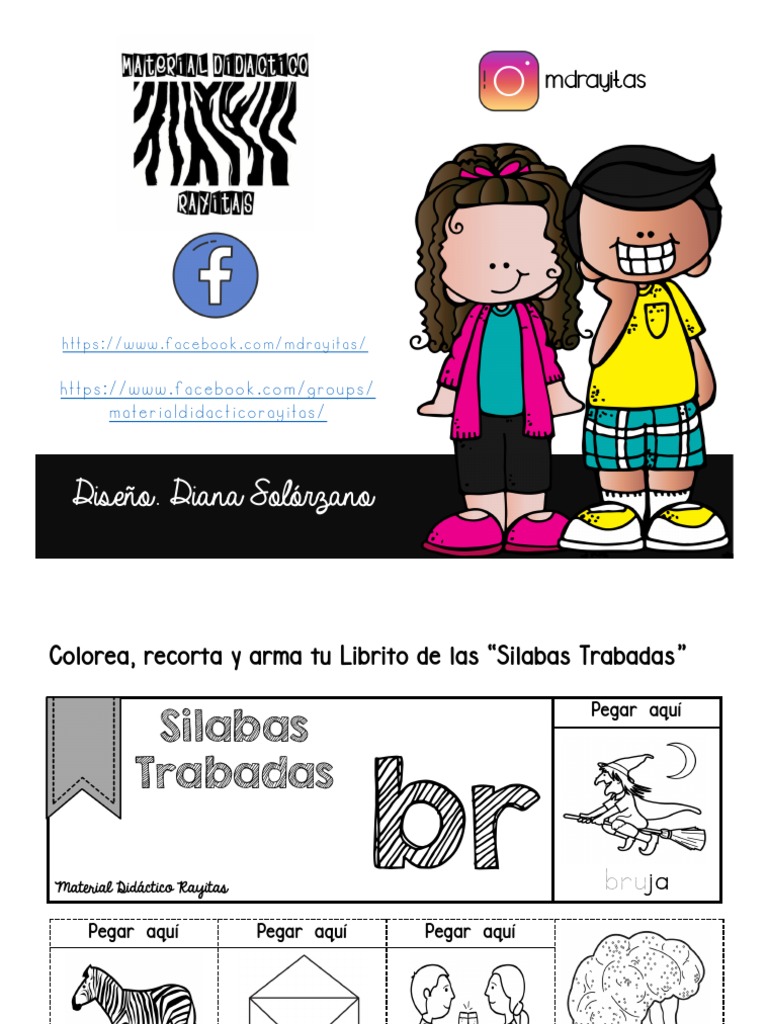 Mi Librito Silabas Trabadas PDF | PDF | Naturaleza