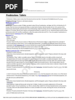 Protocol of IP Prednisone Tablet (Dissolution Apparatus Calibration ...