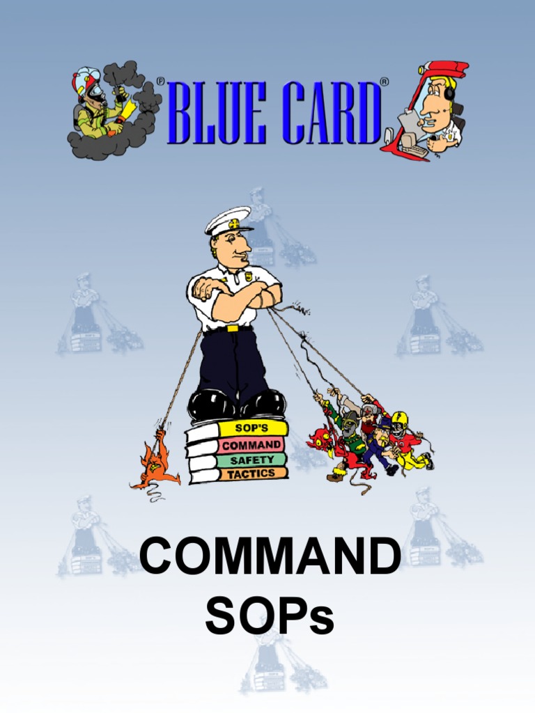 BlueCardSOP PDF | PDF | Dispatcher | Traffic