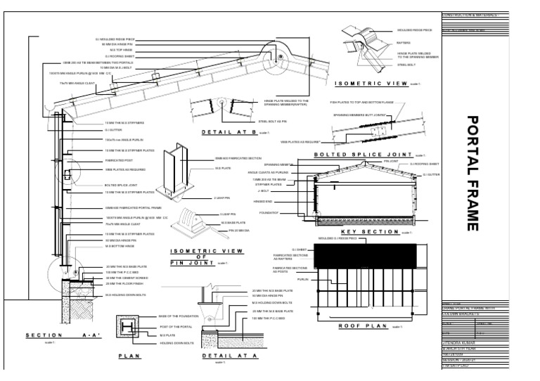 Isometric View: Construction & Materials | PDF | Screw | Structural ...
