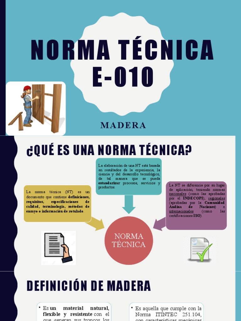 Norma E-010 | PDF | Madera | Doblar
