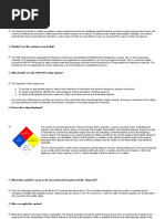 NFPA 704 Hazardous Materials Identification System | PDF | Combustion ...