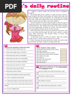 Sophies Daily Routine | PDF