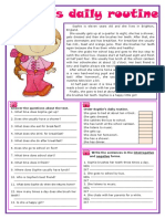 Answer The Questions About The Text | PDF | Lunch