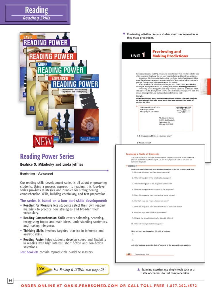 Reading Power Series Overview | PDF