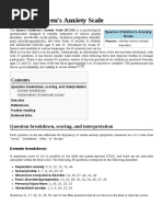 Rcmas-2 Manual Chapter 1 | PDF | Anxiety | Psychology