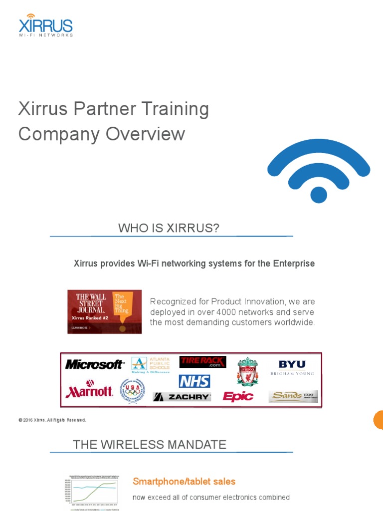 Xirrus Company Overview | PDF | Wi Fi | Radio