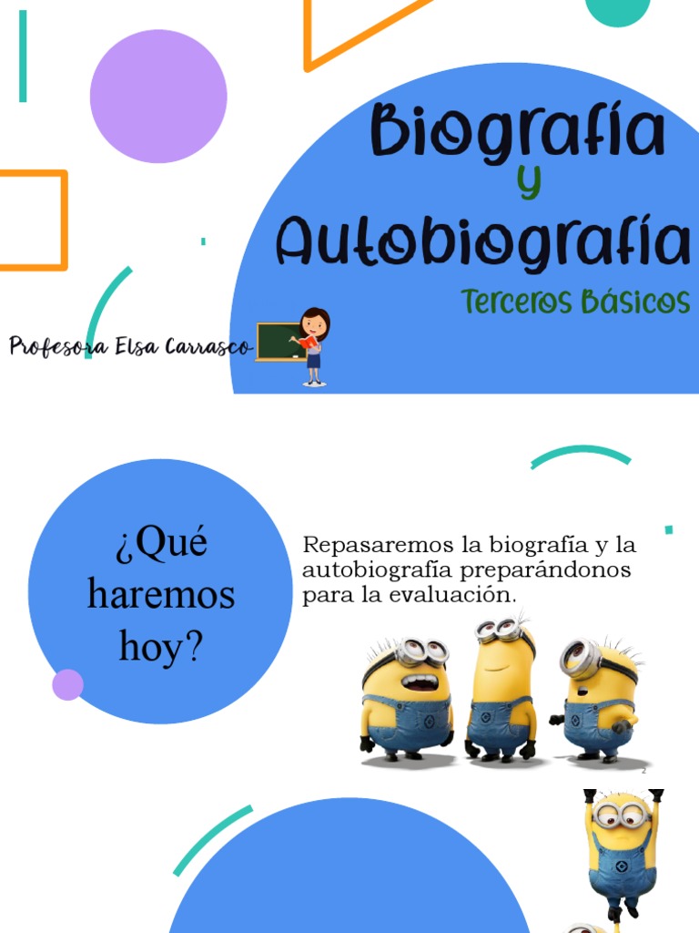 Biografía y Autobiografía | PDF | Autobiografías | Biografía