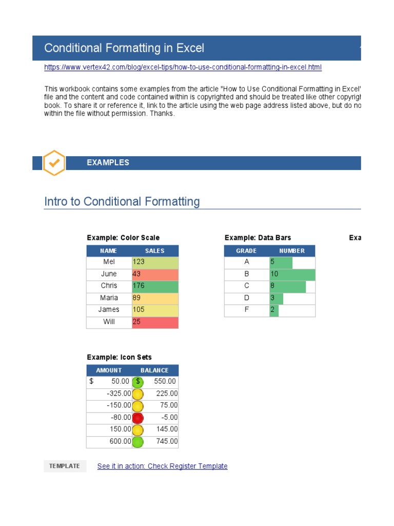 Conditional Formatting in Excel | PDF | Microsoft Excel | Computing