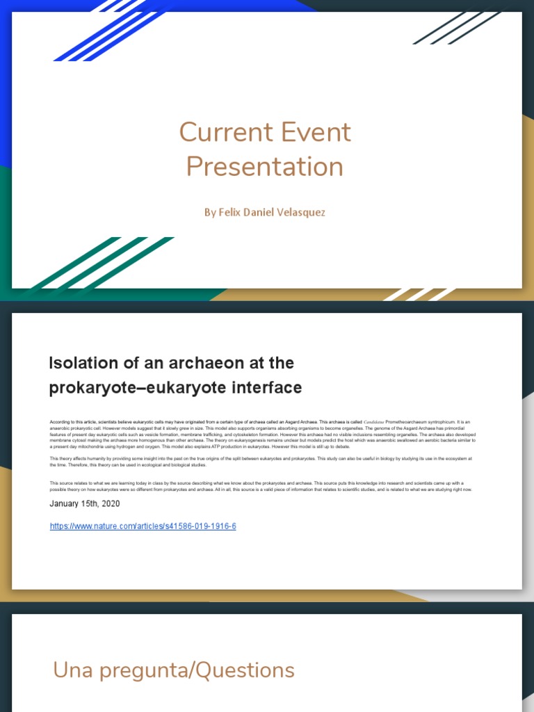 Current Event Presentation | PDF