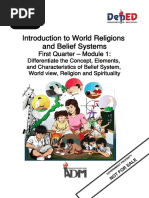 q1 Module 5 - Iwrbs (Christianity) | PDF | Career & Growth | Self-Improvement