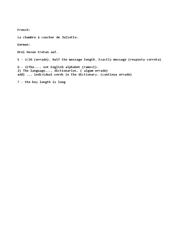 Breaking The Vigenère Cipher PDF | PDF