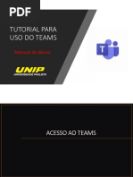 Tutorial Teams Aluno Uniftc | PDF