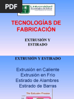 Proceso de Estirado: Tipos y Usos | PDF | Acero | Deformación (ingeniería)