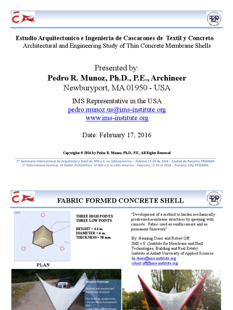 Arch&Eng Studyof Hypar Membrane Shells | PDF | Geometric Shapes ...
