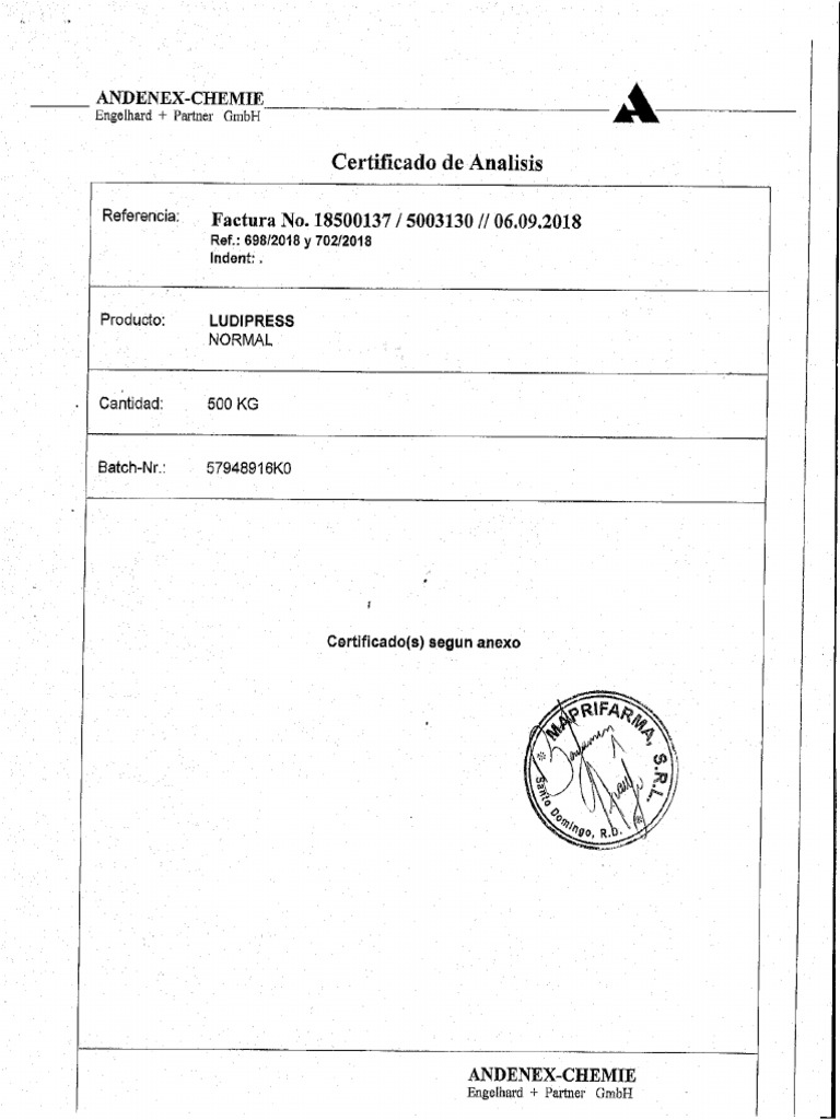 Ludipress - 16K0 - Lactosa Monohidratada y Povidona | PDF