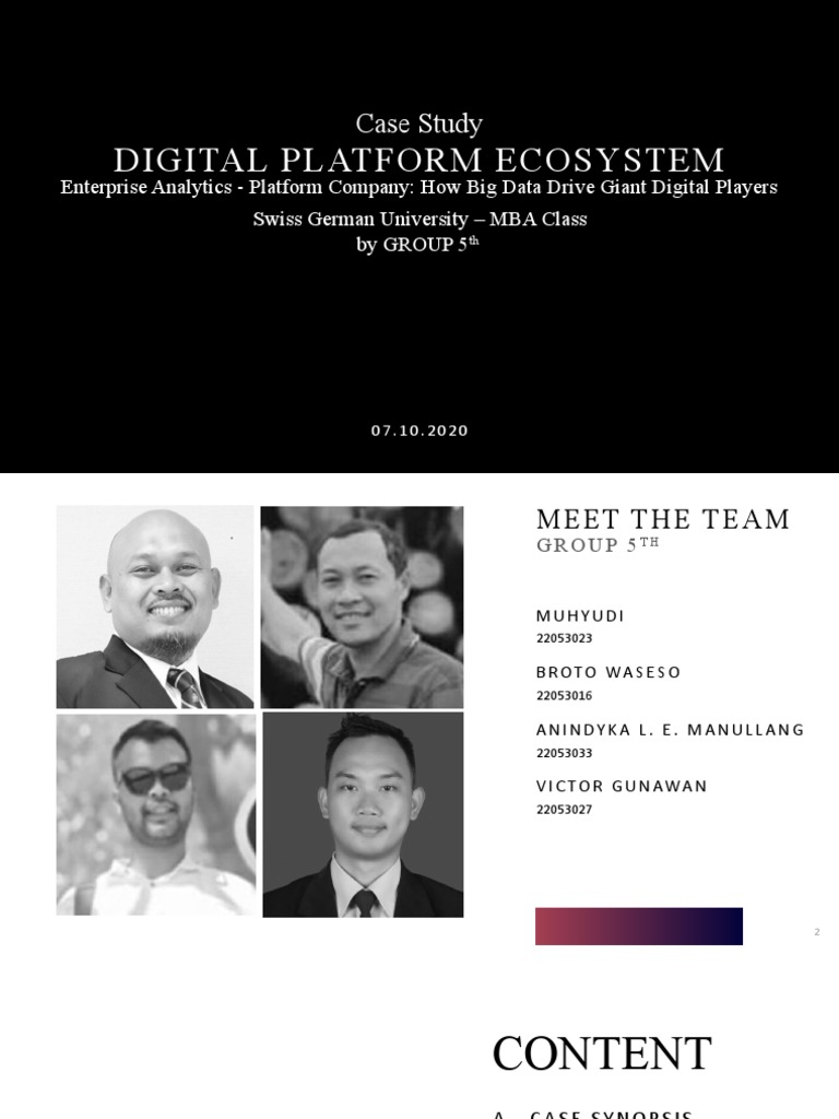 Digital Platform Ecosystem: Case Study | PDF | Tencent | We Chat