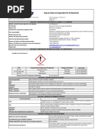 Ficha de Seguridad Gel de Sílice 60 C₁₈ | PDF | Toxicidad | Residuos