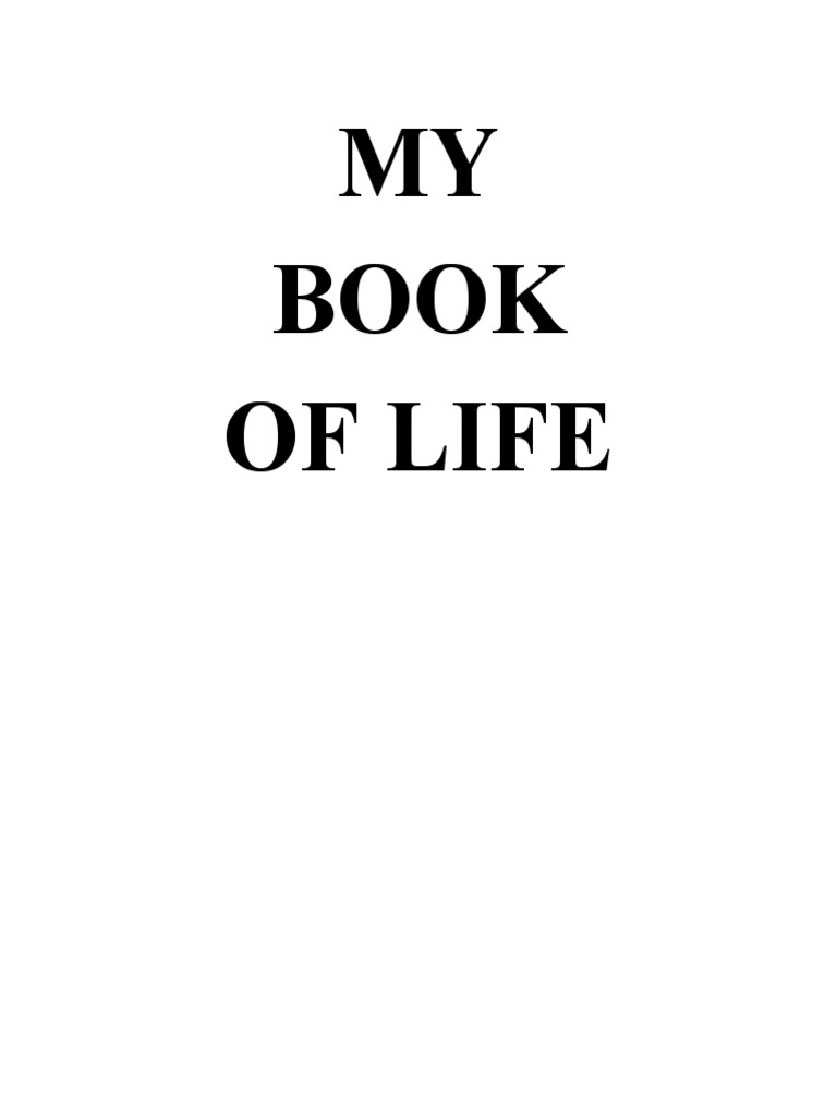 MY Book of Life | PDF | Love | Prayer