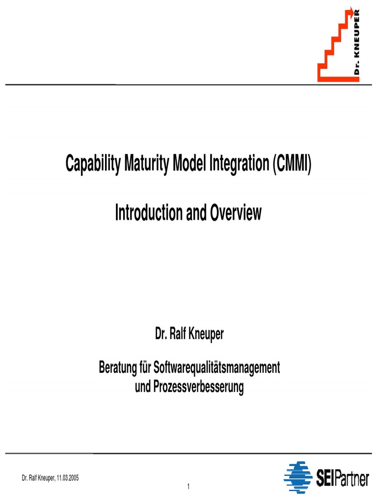 CMMI Overview Short | PDF | Software Engineering | Systems Engineering