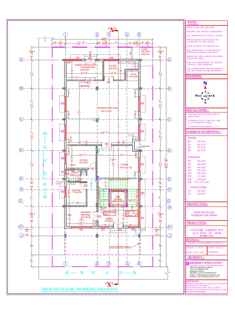 R O A D: Ground Floor - Working Drawing | PDF | Queensland Heritage ...