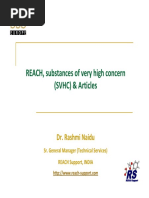 EU REACH SVHC - Declaration Template - English | PDF | Finance & Money ...