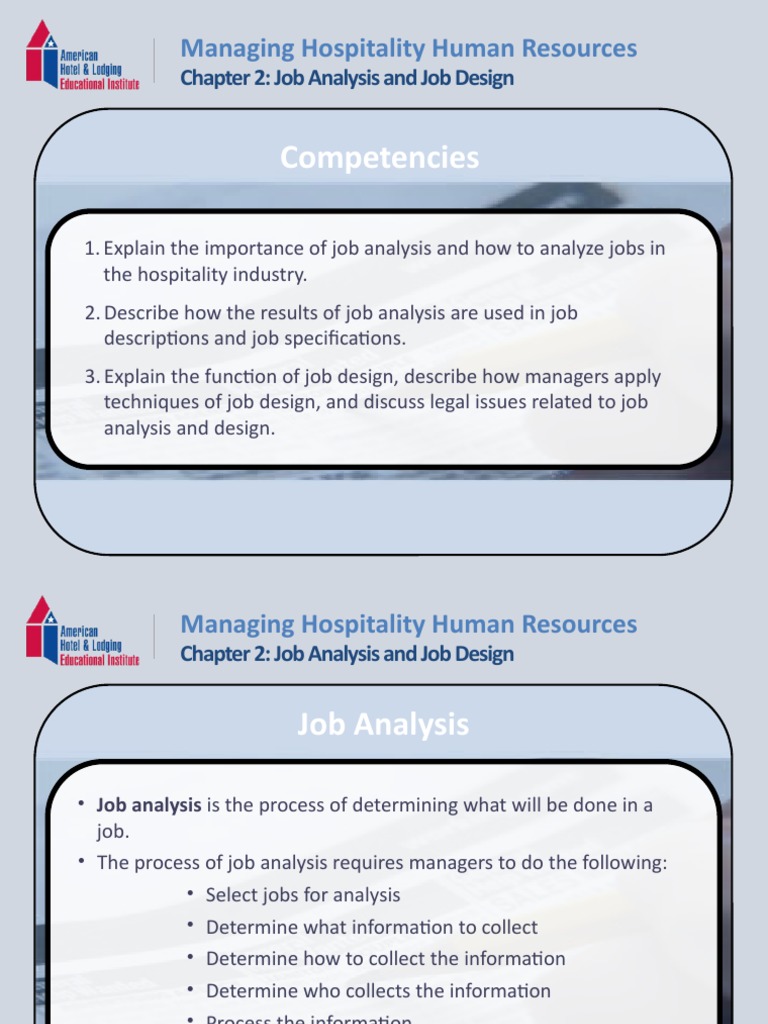 Chapter 2 Job Analysis and Job Design | PDF | Employment | Human Resources