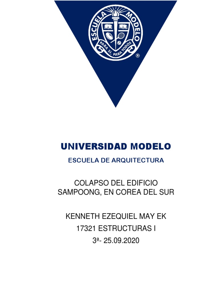 T - COLAPSO DEL EDIFICIO SAMPOONG y EDIFICIO SPACE, MEDELLÍN, COLOMBIA | PDF | Demolición | Hormigón