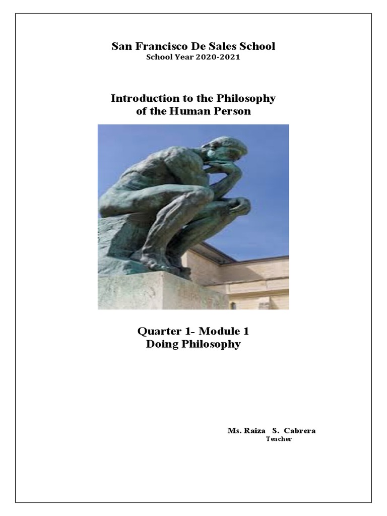 IPHP-Module-1 Raiza | PDF | Hedonism | Stoicism