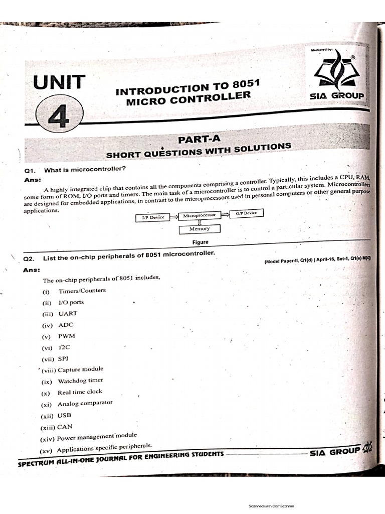 Introduction To 8051 Microcontroller | PDF