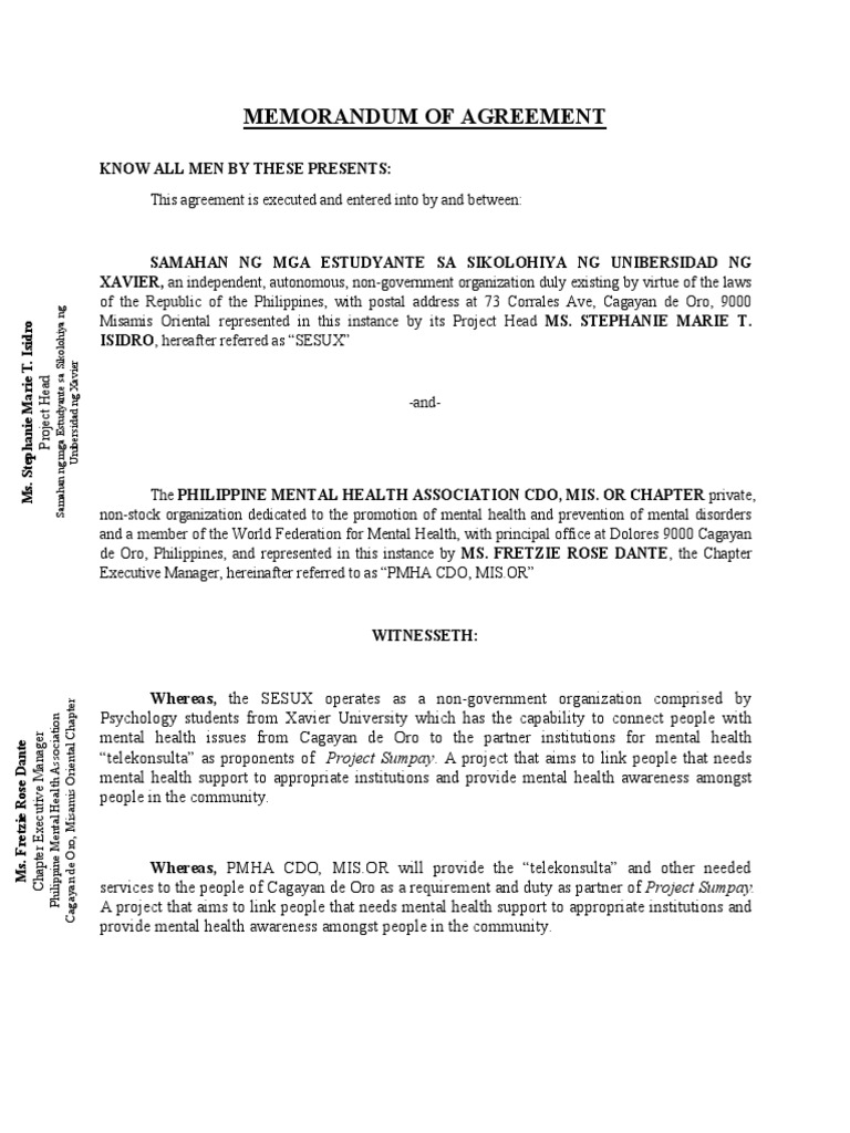 Moa Sample | PDF | Government Information | Social Institutions