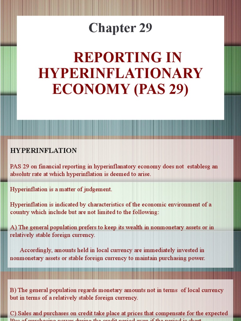 Chapter 29 REPORT IN CFAS 2 | PDF | Money | Economies