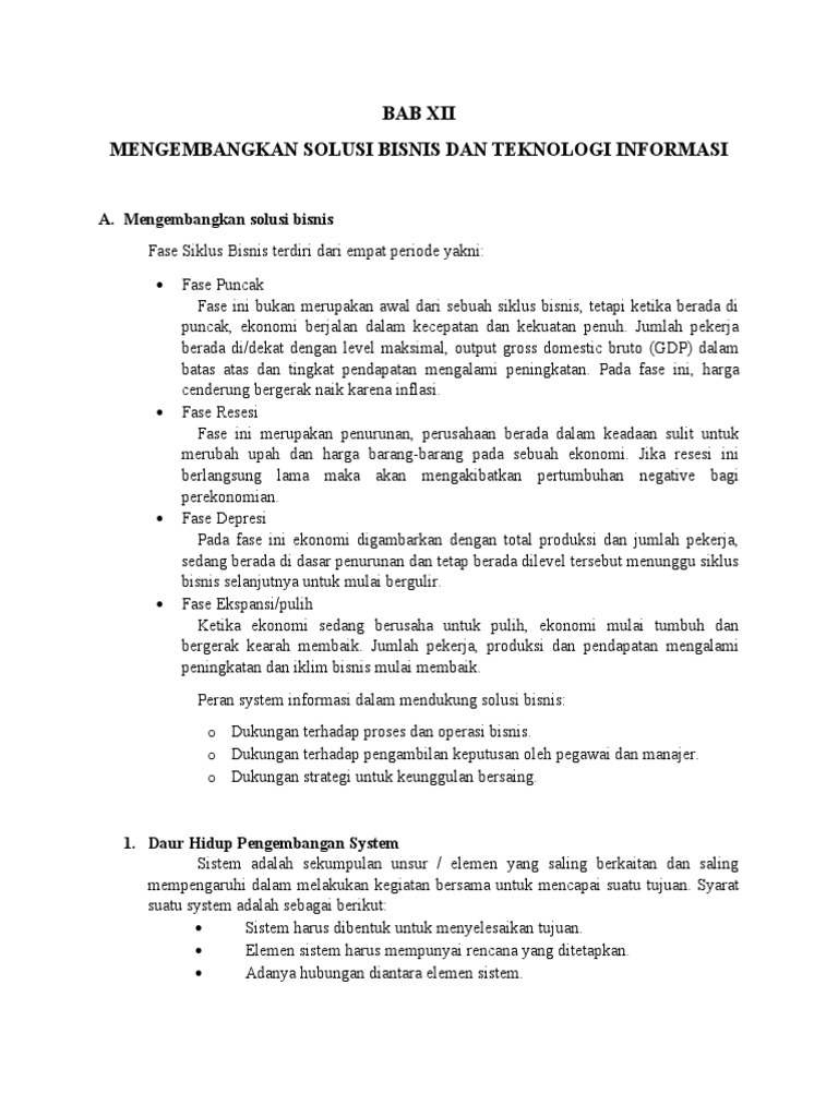 Paper Sim Bab 12 | PDF