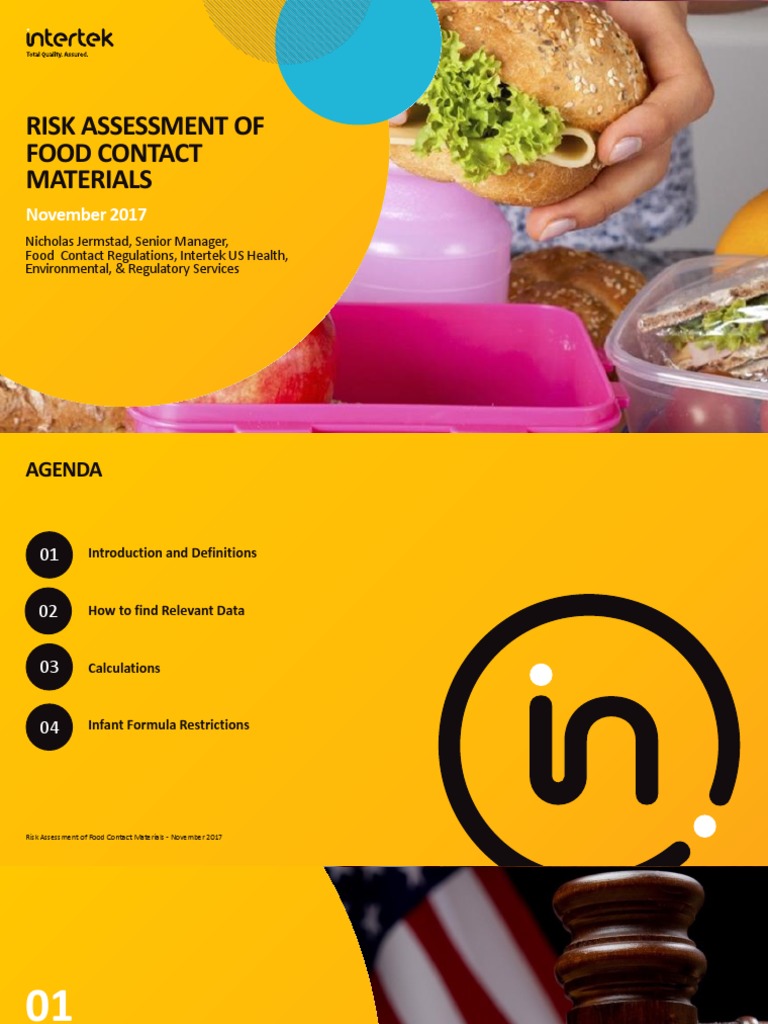 2017-11-28 - Intertek Webinar - Risk Assessment of Food Contact ...