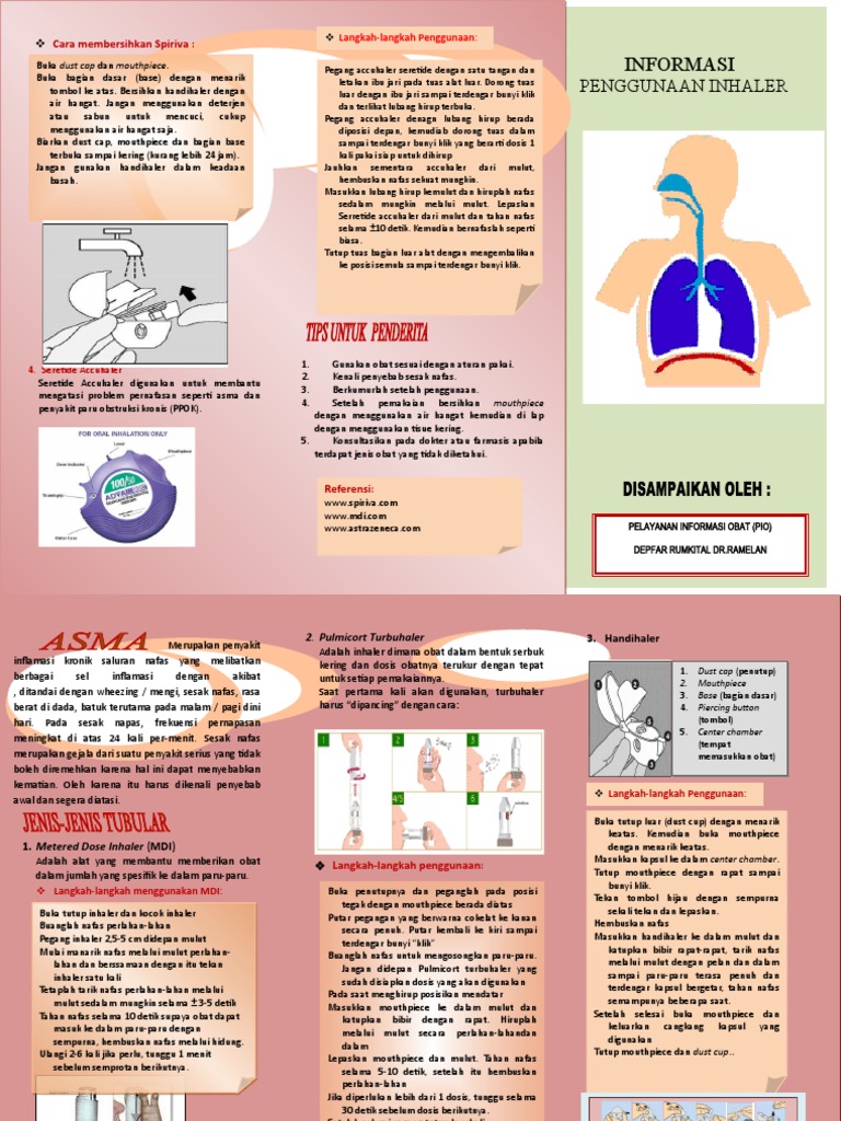 Leaflet EDUKASI INHALER | PDF