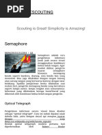 Semaphore Pramuka: Panduan Lengkap | PDF