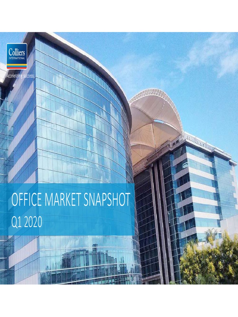2020 Office Market Snapshot1 Q1 | PDF | Service Industries | Business