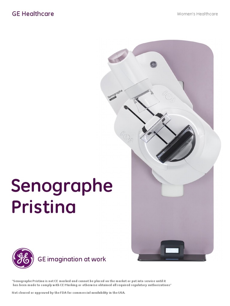Senographe-Pristina-Product-Data-Sheet (GE Healthcare) PDF | PDF ...