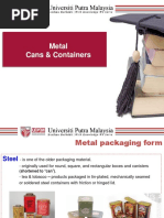 Beverage Can Manufacturing Process | PDF | Aluminium | Metals
