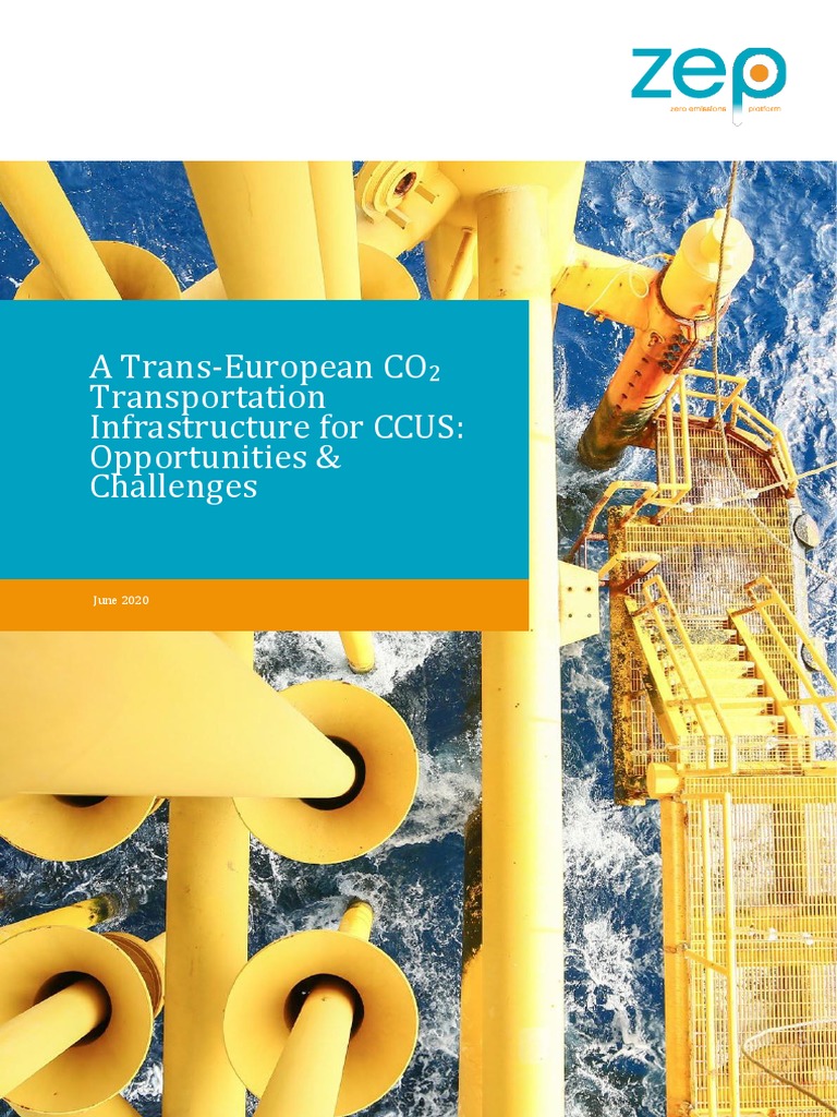 A Trans European CO2 Transportation Infrastructure For CCUS ...