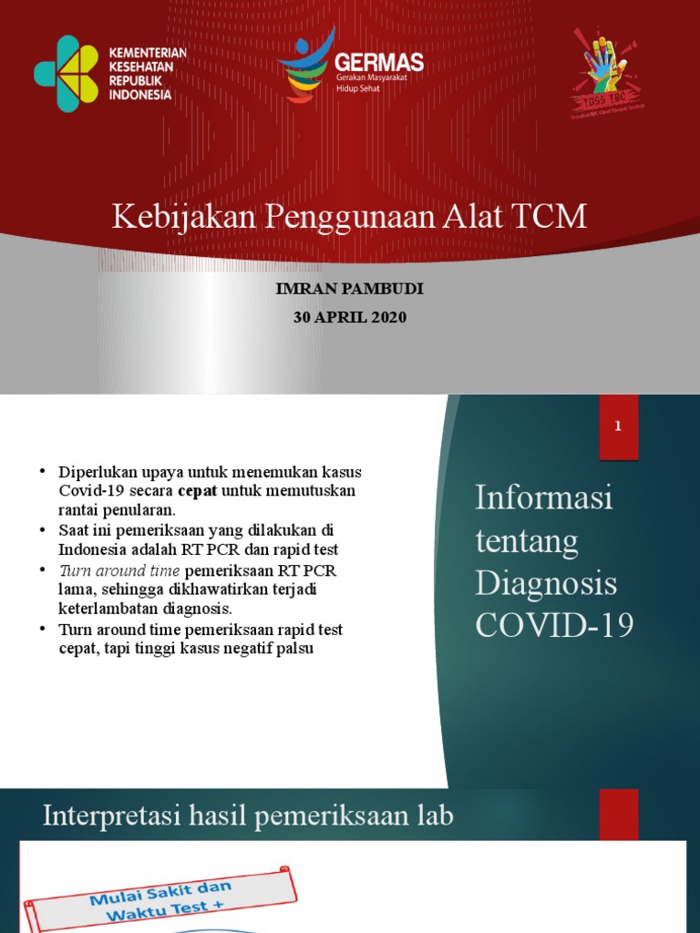 Kebijakan Penggunaan Alat TCM - Jetset TB | PDF