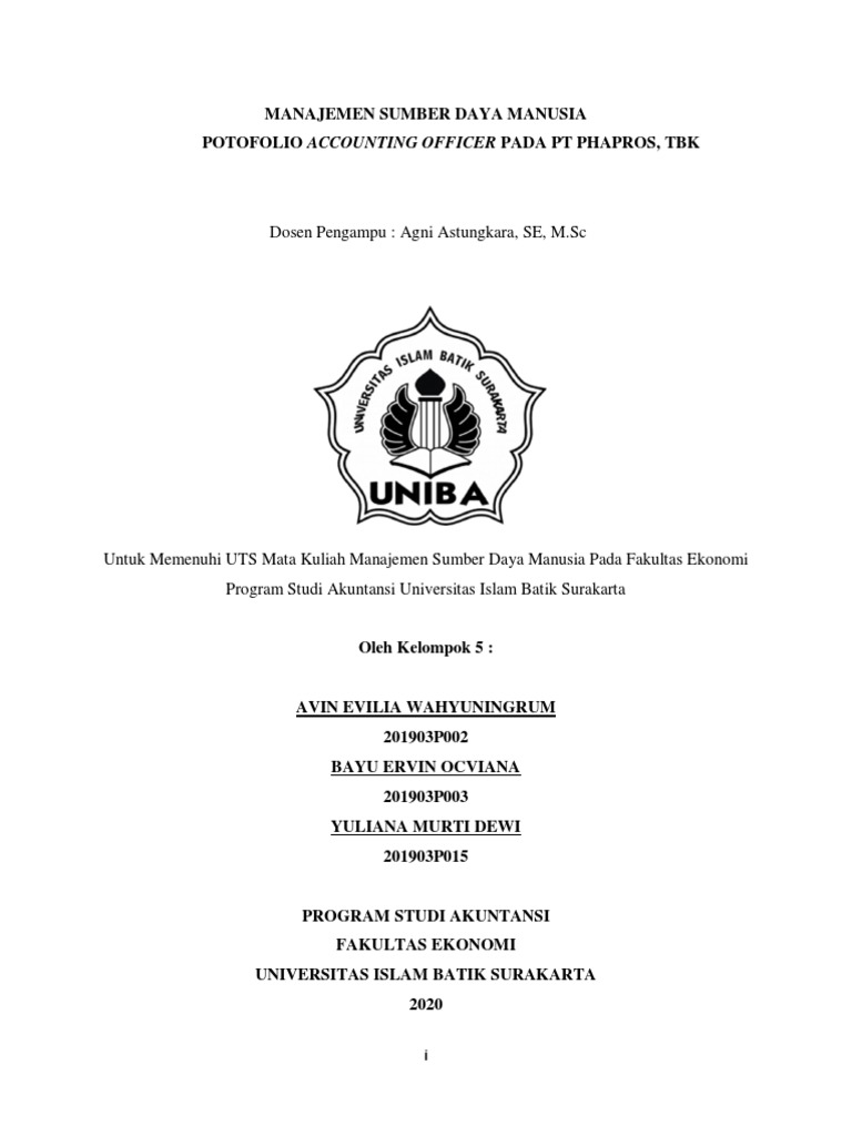 Msdm-Uts-Kelompok 5 PDF | PDF