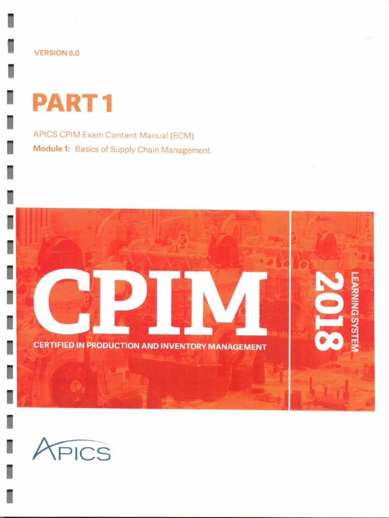 CPIM Part 01 | PDF