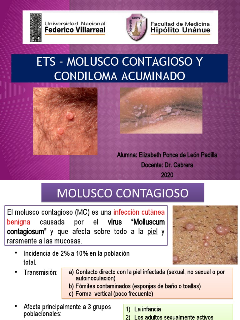 Molusco Contagioso y Condiloma Acuminado | PDF | Virus | Microbiología