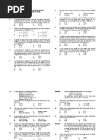 Problem Set in GEotechnical Engineering | PDF | Density | Soil