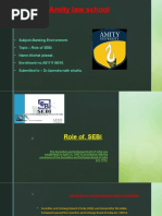 Project On Sebi | PDF | Securities (Finance) | Reserve Bank Of India