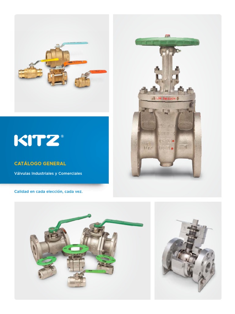 Válvulas Industriales KITZ: Catálogo 2023 | PDF | Bronce | Calidad ...