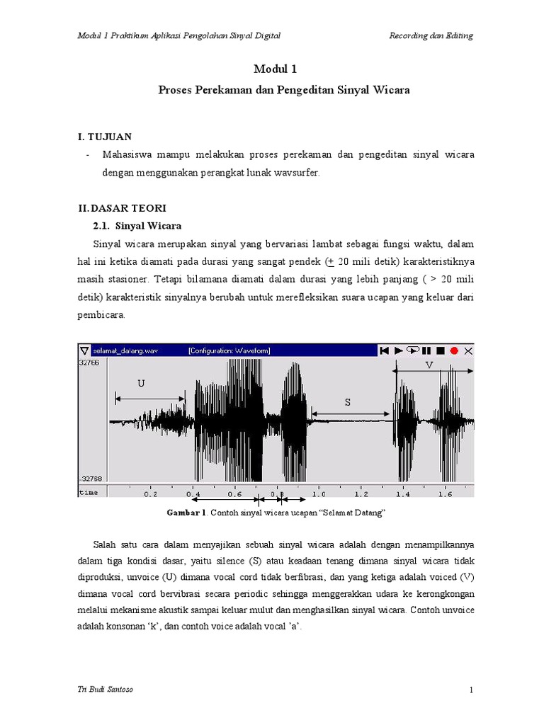 Modul 1. Prak DSP PDF | PDF | Metode & Bahan Ajar